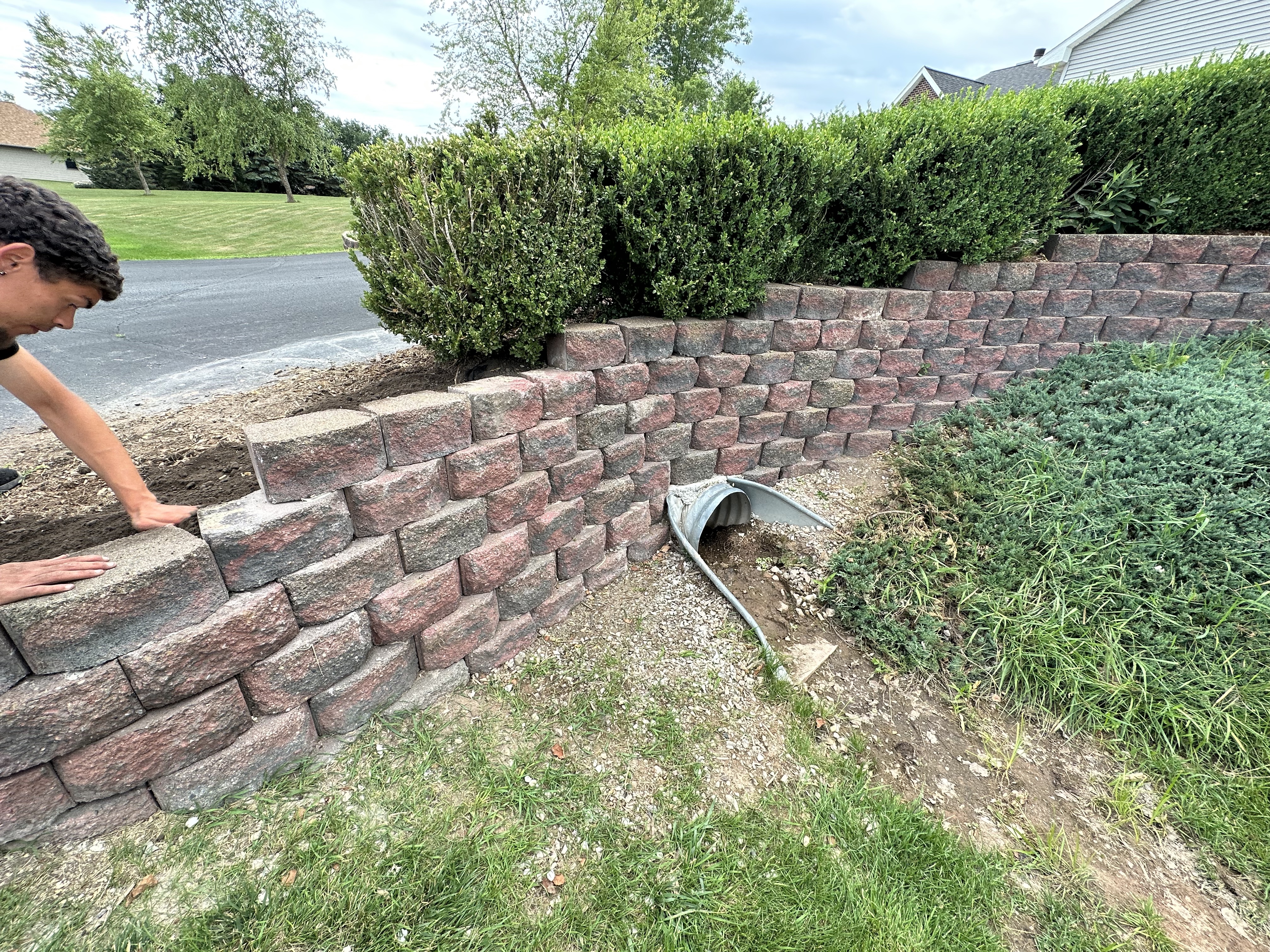 Retaining Walls – Landscaping in De Pere | Precision Property Works LLC